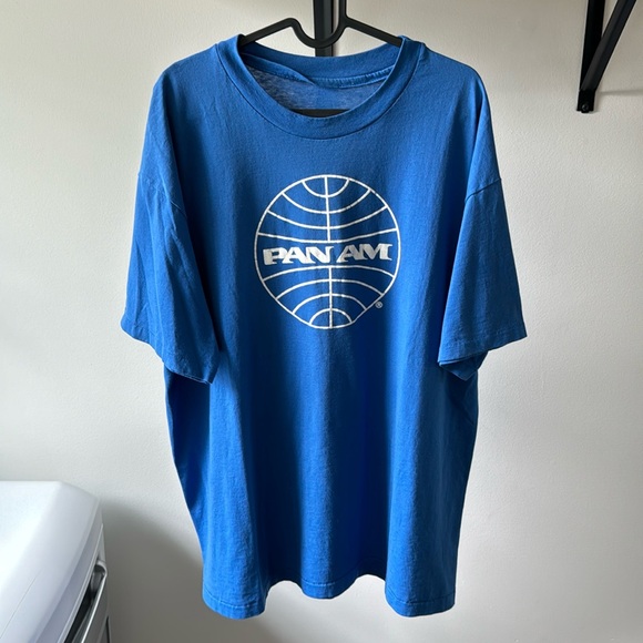 Vintage | Shirts | Vintage Pan Am Tee | Poshmark